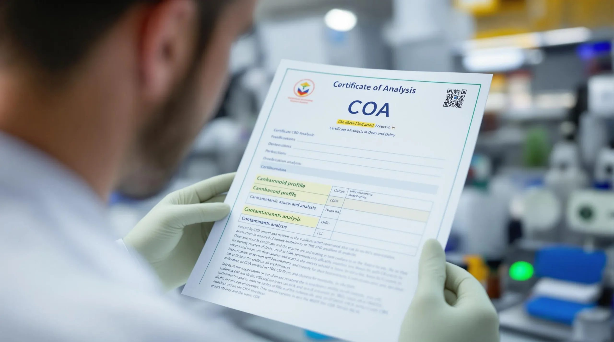 CBD Werkt Certificate Analysis COA: betekenis + tips